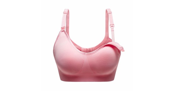 No Steel Ring Nursing Safety Bra Gathered Anti-sagging Pregnant ...